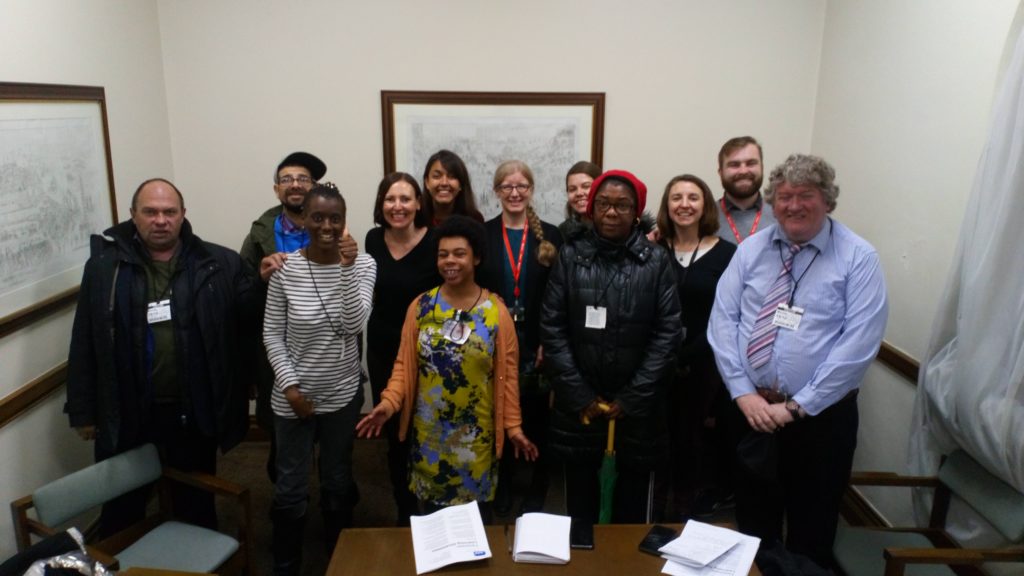 Meeting with Lewisham People’s Parliament - Vicky Foxcroft