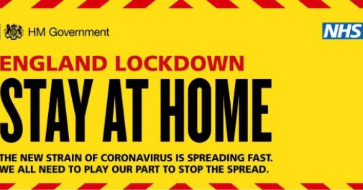 National Lockdown: Stay At Home - Vicky Foxcroft